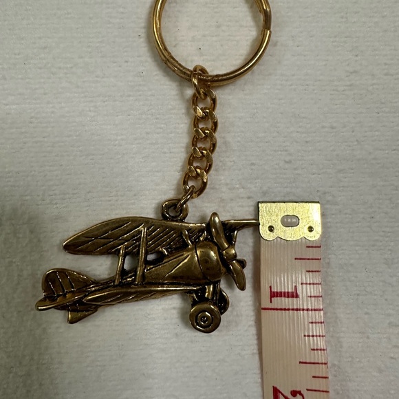 Other | Gold Airplane Keychain | Poshmark